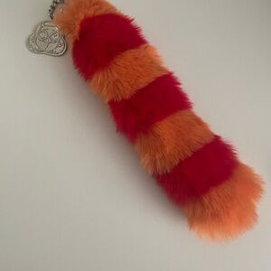 Accessories | Mei Lee Red Panda Plush Tail Keychain | Poshmark